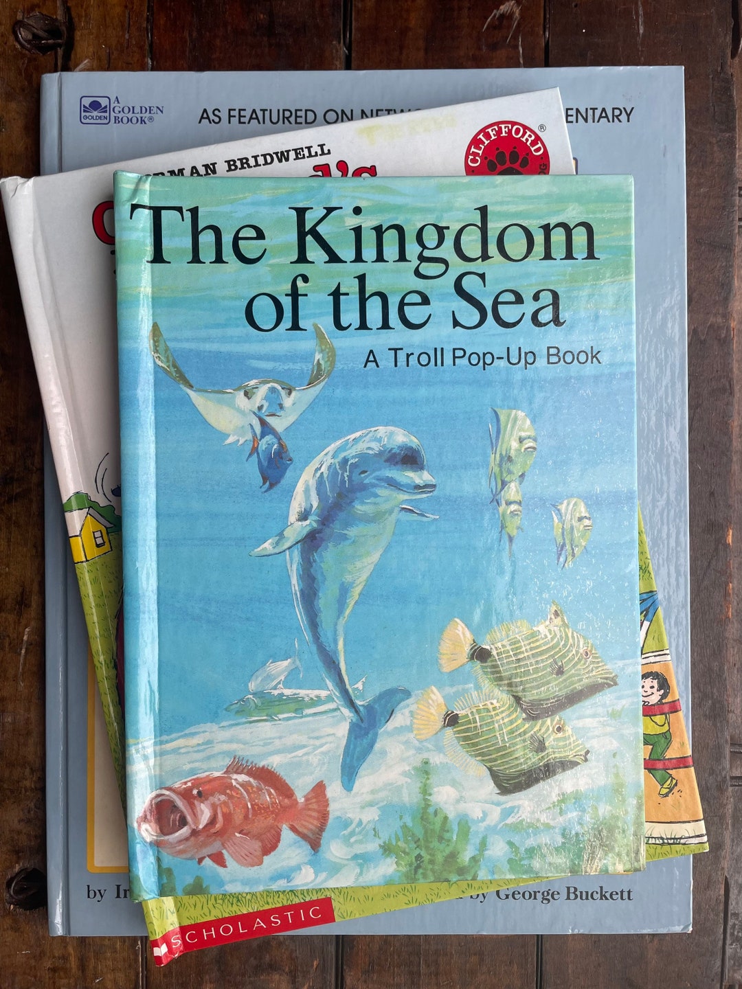 The Kingdom of the Sea - A Troll Pop-up Book ~ Vintage Children's HC ...