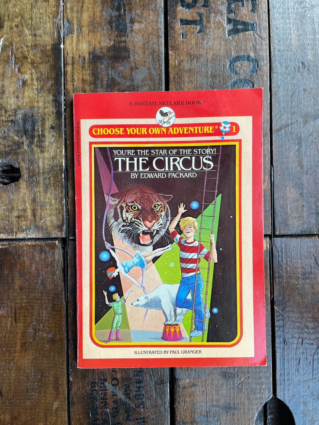 The Circus by Edward Packard, Choose Your Own Adventure - You're the ...