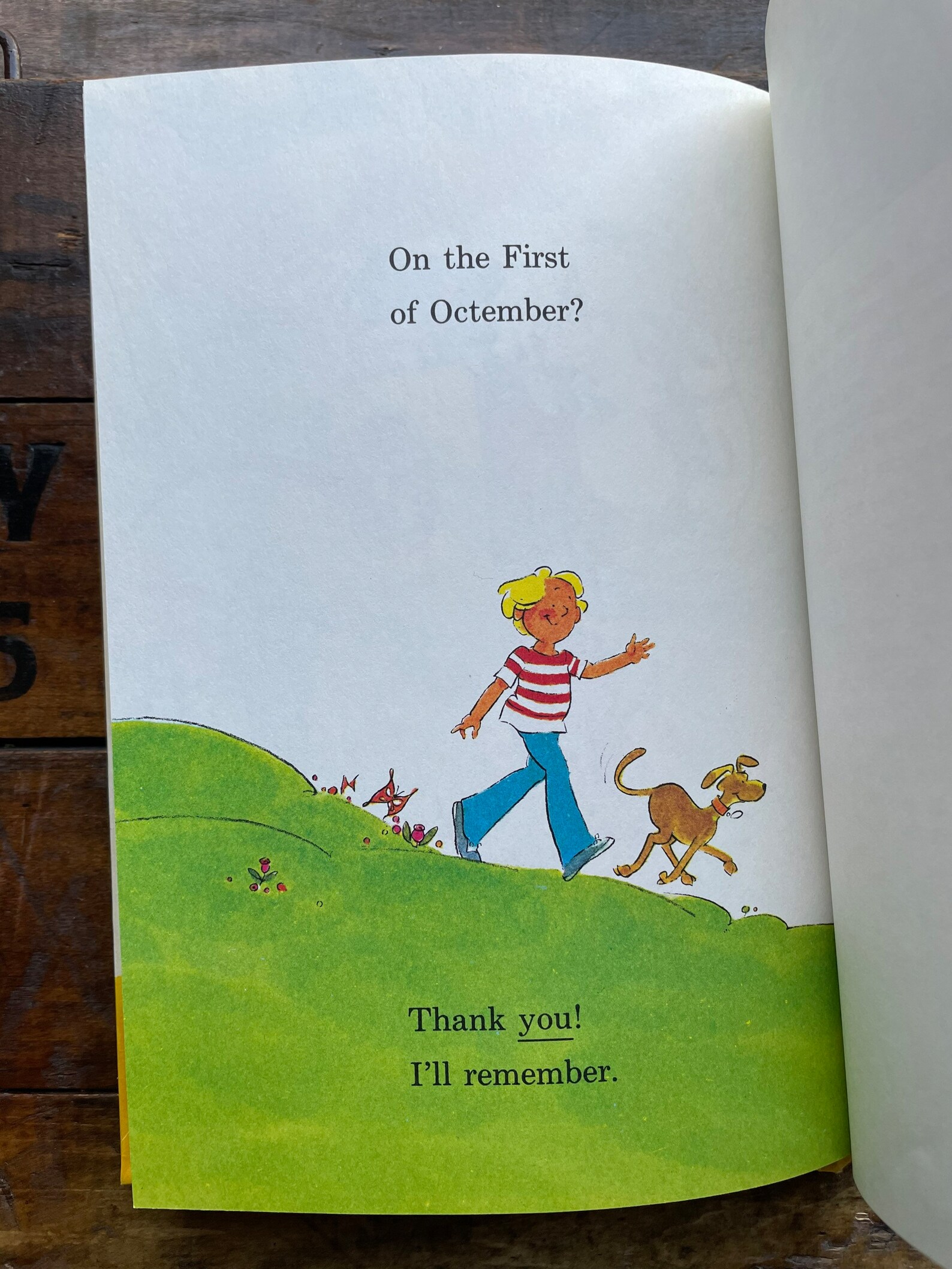 Please Try to Remember the First of Octember! by Theo. Lesieg ~ Vintage ...