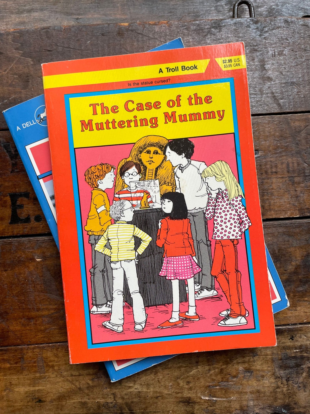 The Case of the Muttering Mummy by E. W. Hildick ~ Troll Paperback ...