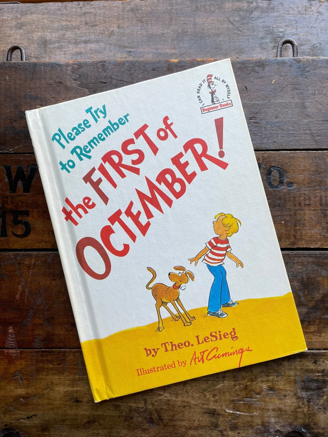 Please Try to Remember the First of Octember by Theo. Lesieg Vintage Dr ...