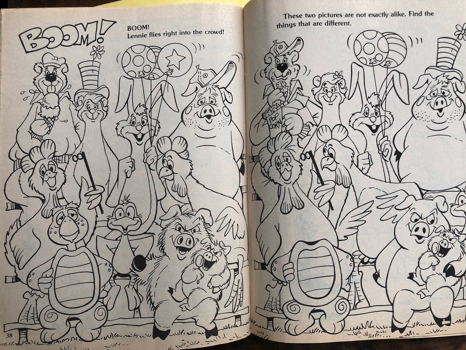 Kissyfur and His Friends Coloring Book & Fun at the Circus Activity ...