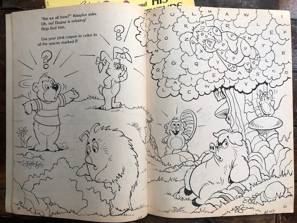 Phil Mendez's Kissyfur and His Friends Coloring Book & Fun at the ...