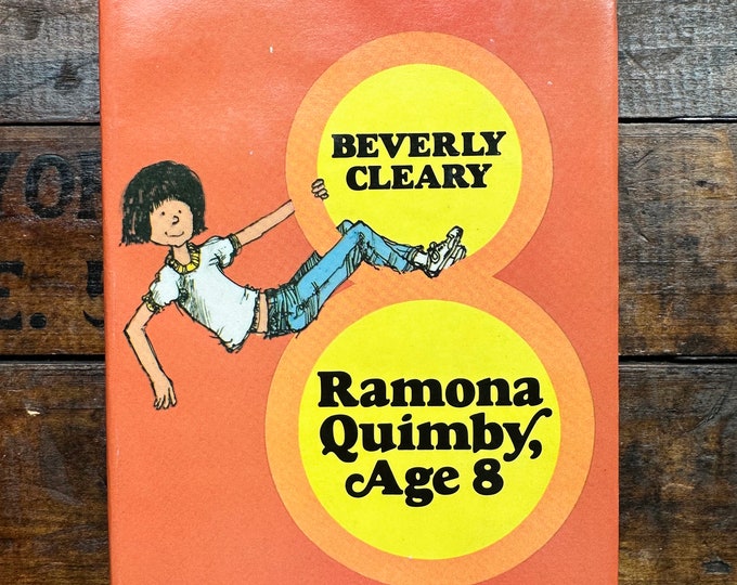 Ramona Quimby, Age 8 by Beverly Cleary ~ HCDJ Book Club Edition ...