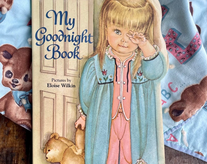 Golden Shape Book My Goodnight Book by Eloise Wilkin ~ Vintage Children ...
