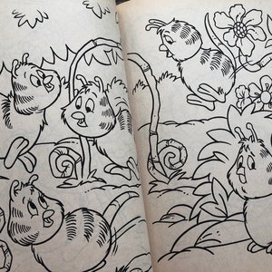 Teddy Ruxpin Coloring Book Vintage 1986 Mostly Unused Golden - Etsy
