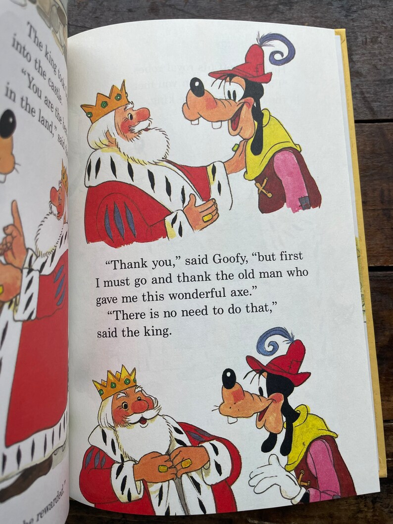Goofy and the Magic Axe, Disney's Wonderful World of Reading ~ Children ...