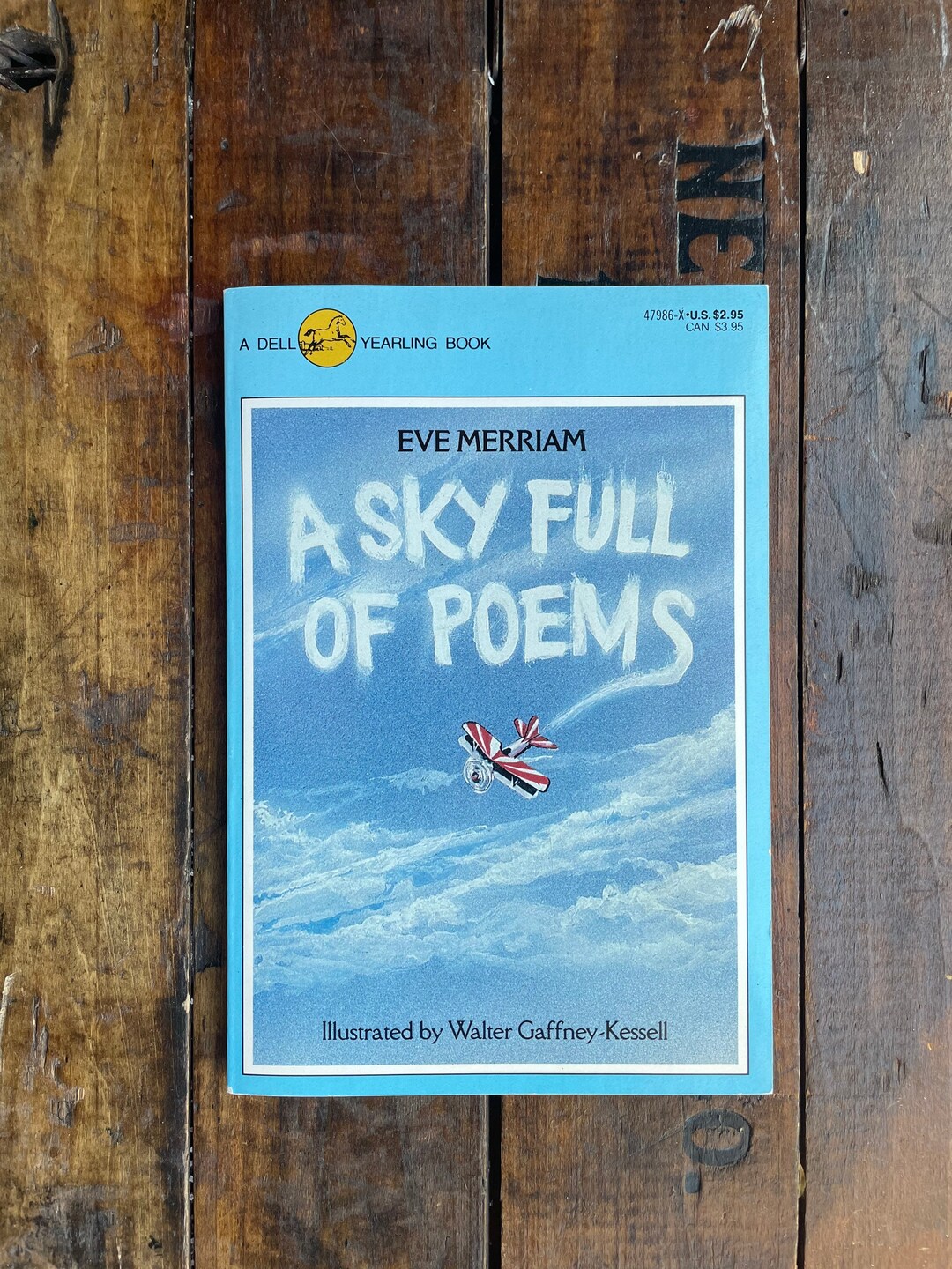 A Sky Full of Poems by Eve Merriam ~ Vintage Dell Yearling Paperback ...
