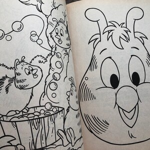 Teddy Ruxpin Coloring Book Vintage 1986 Mostly Unused Golden - Etsy