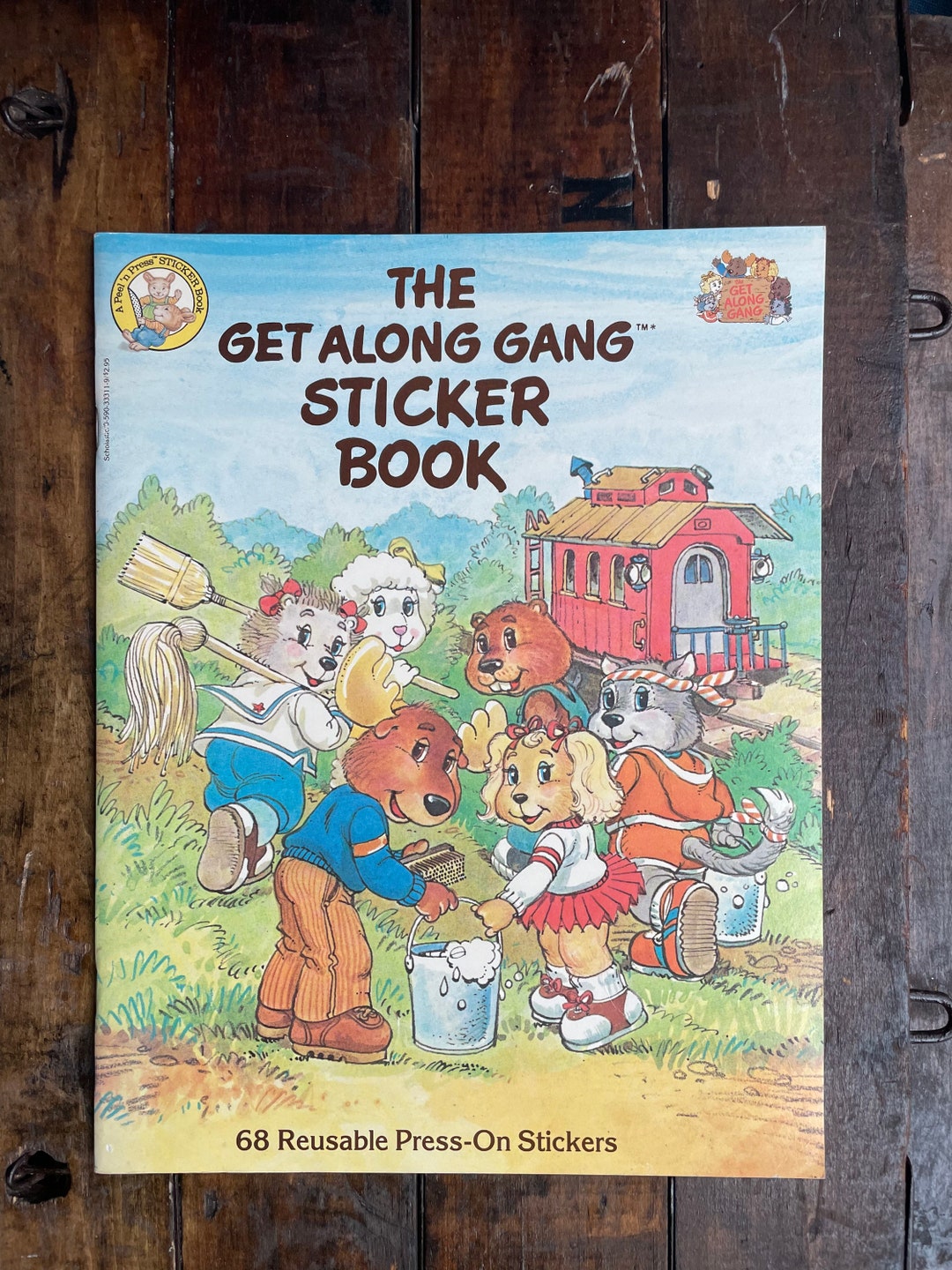 NOS the Get Along Gang Sticker Book ~ Scholastic 1984, Unused ~ 68 ...