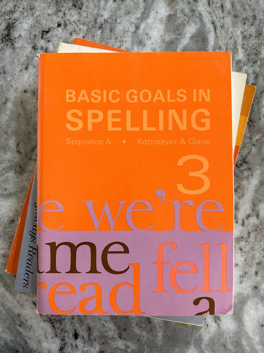 Basic Goals in Spelling School Workbook Unused Vintage 1968 - Etsy