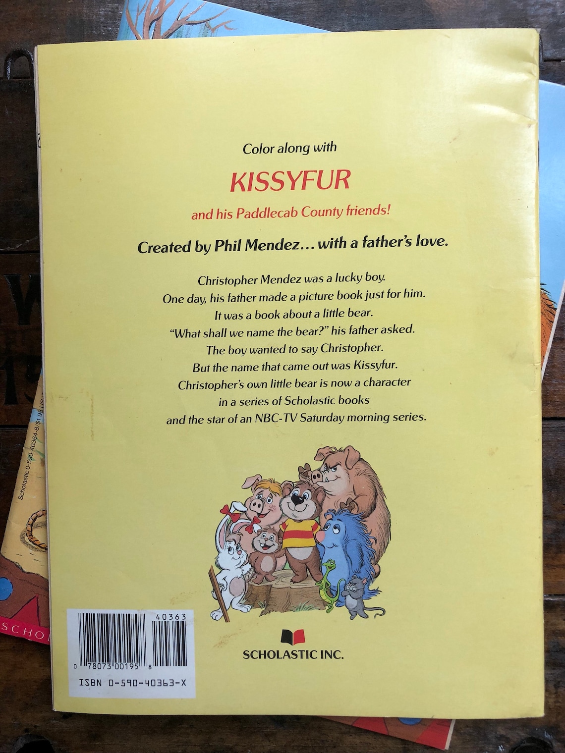 Phil Mendez's Kissyfur and His Friends Coloring Book & Fun at the ...
