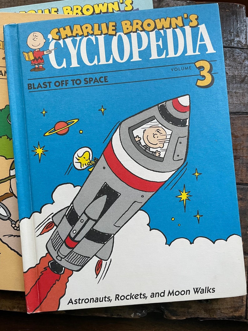 Vol. 1, 2 & 3 Charlie Brown's Cyclopedia HC Books ~ Vintage 90's ~ Your ...