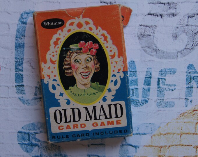 Whitman Old Maid Card Game Complete Deck - Etsy