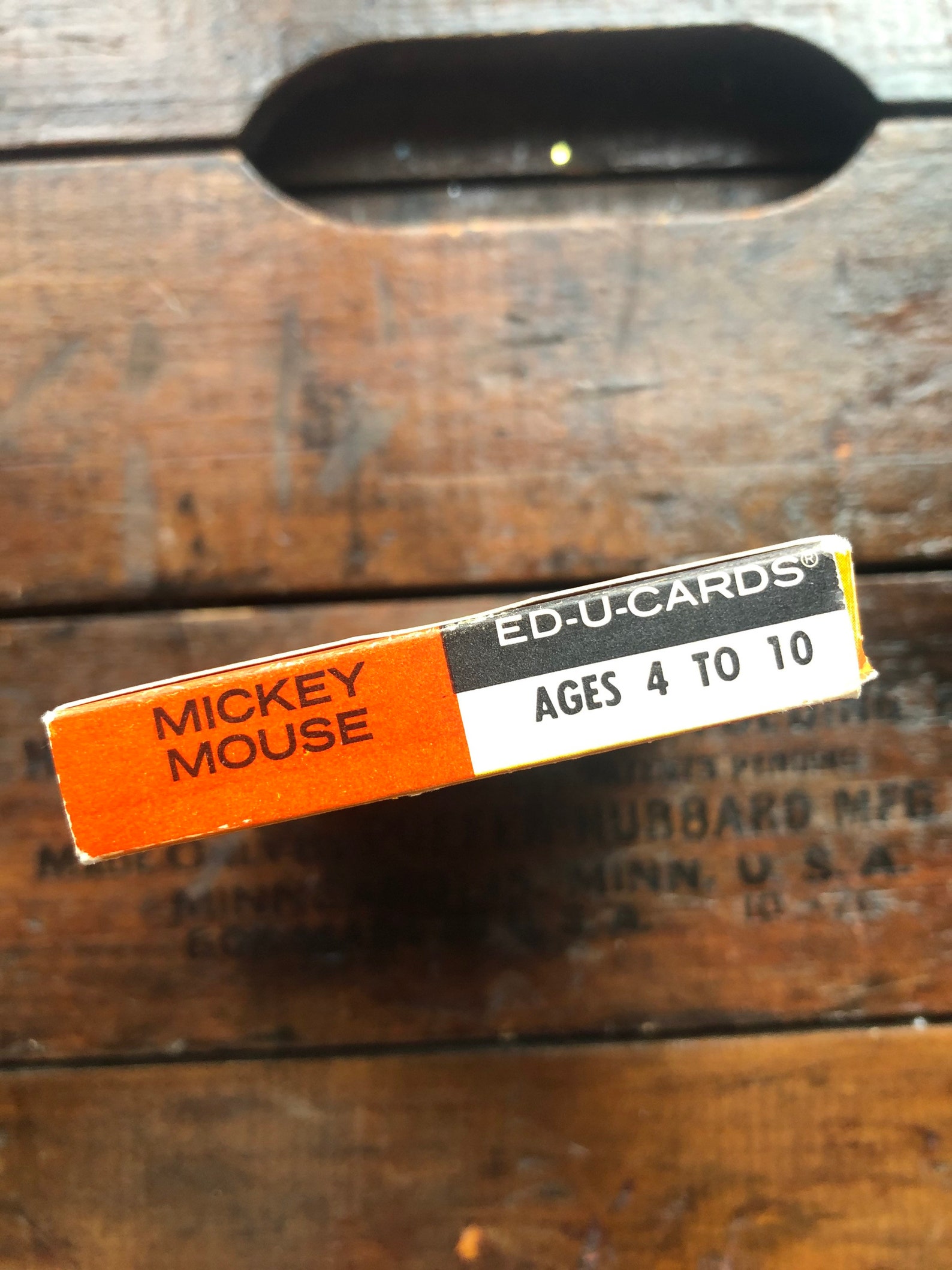 Ed-u-cards Mickey Mouse Educational Card Game Complete - Etsy