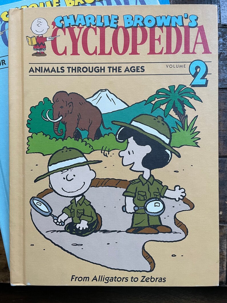 Vol. 1, 2 & 3 Charlie Brown's Cyclopedia HC Books ~ Vintage 90's ~ Your ...
