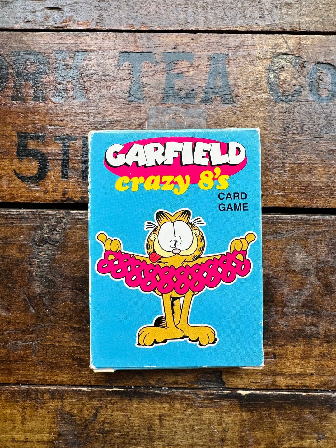 Garfield Crazy 8's Card Game Complete Vintage 1978 Children's Game, VGC ...