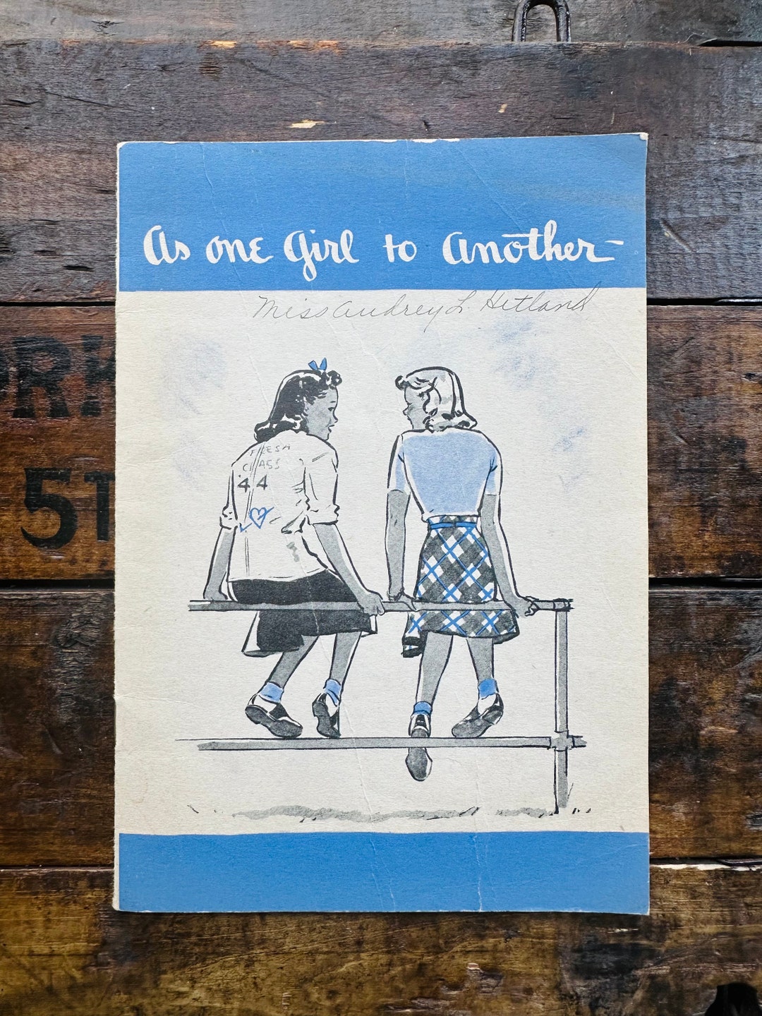 As One Girl to Another, Kotex Booklet/international Cellucotton ...
