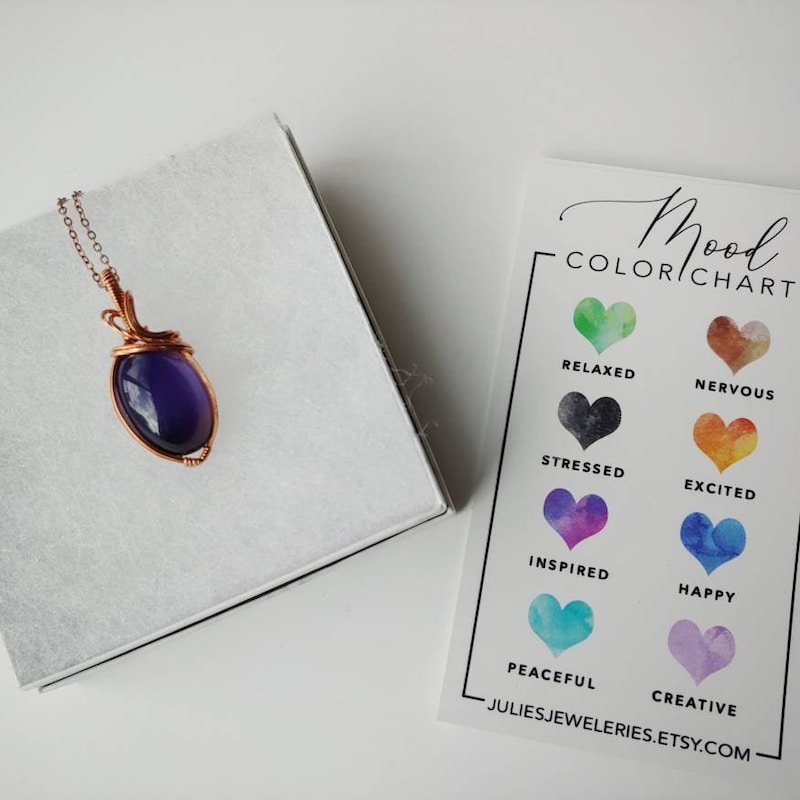 Mood Necklace - Etsy