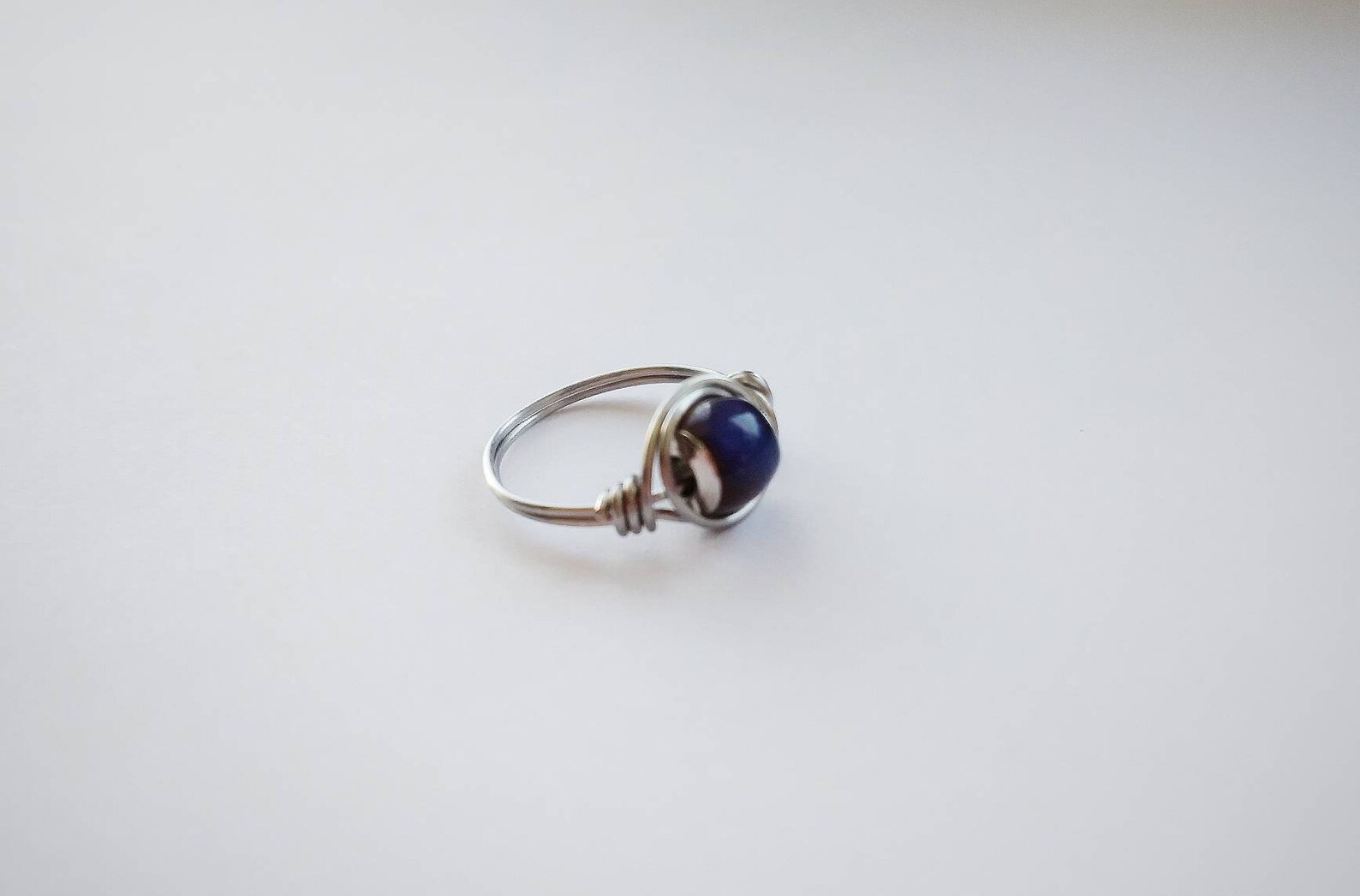 Adult Mood Ring, Wire Wrapped Ring, Boho Ring, Stainless Steel Ring - Etsy