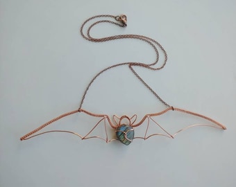 Wire Wrapped Bat - Etsy
