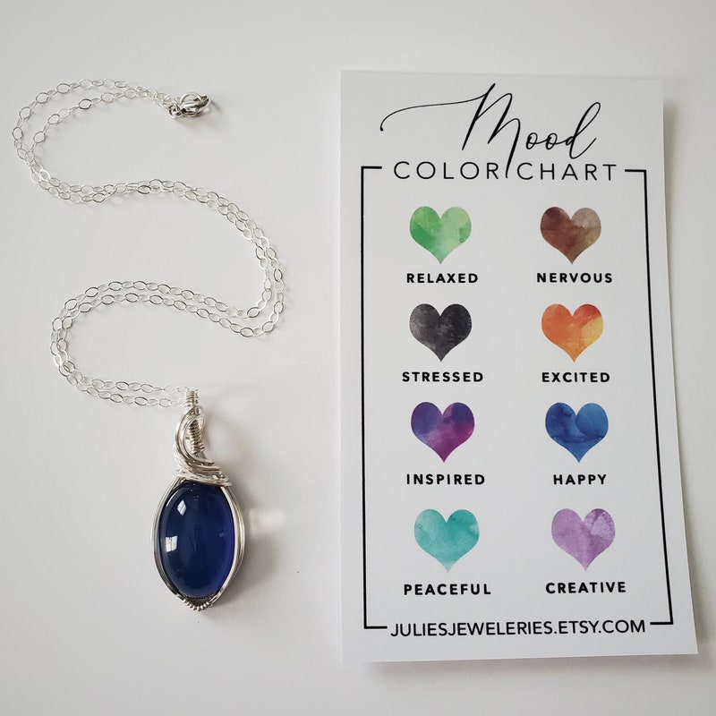 Mood Necklace - Etsy
