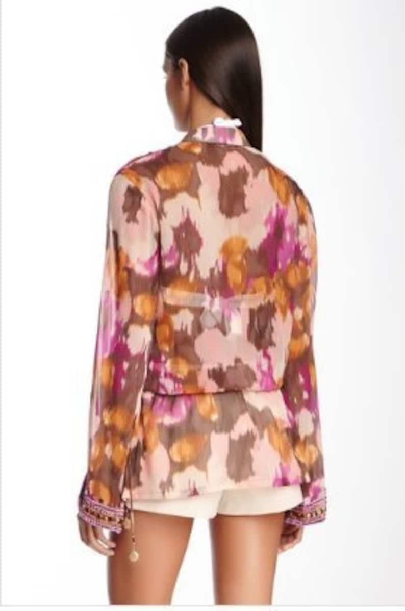 Bell Sleeve Bohemian Embellished Tunic - Etsy