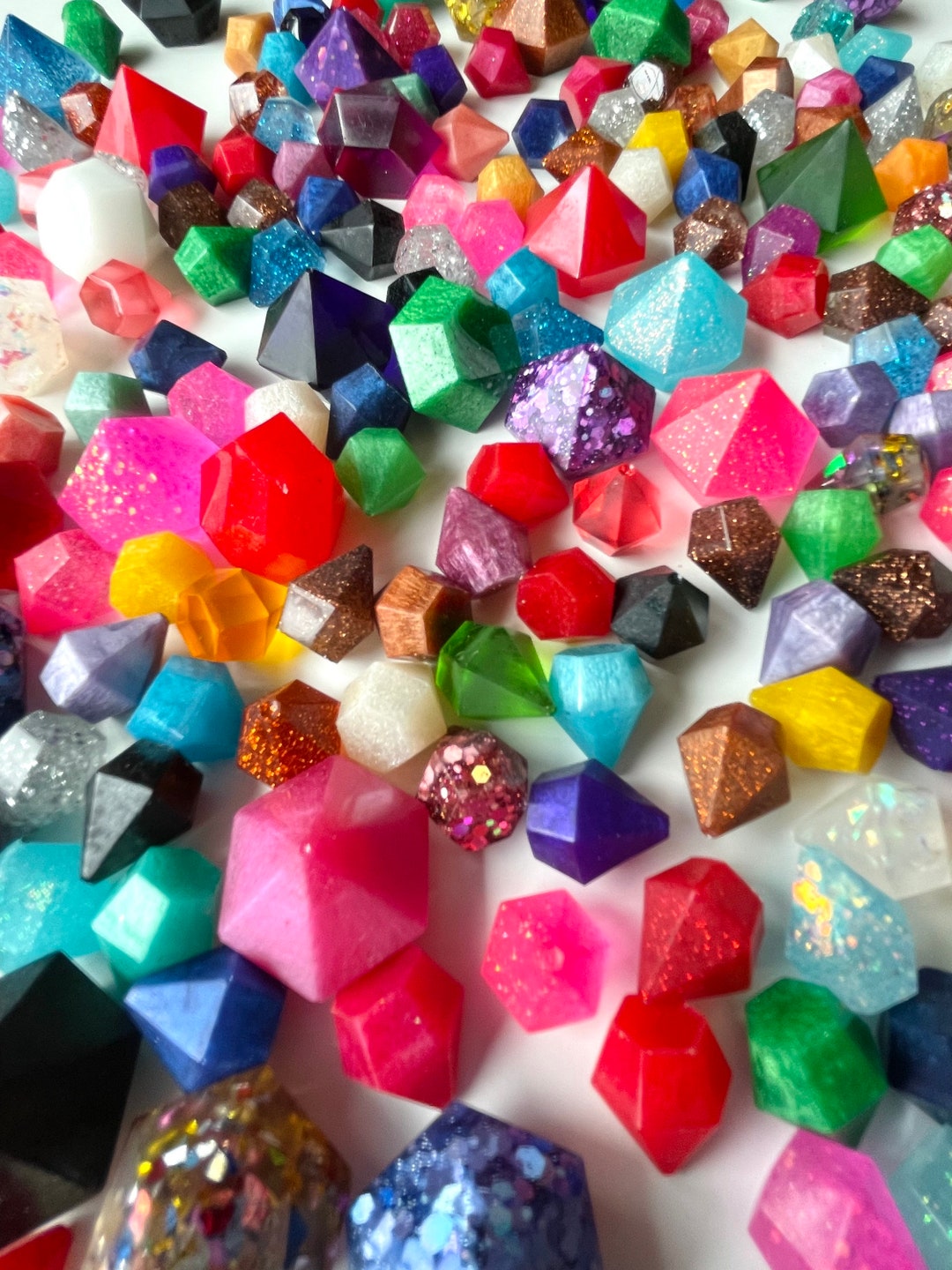 Resin Jewels Random Assortment / Loose Parts / Sensory Play / Treasure ...