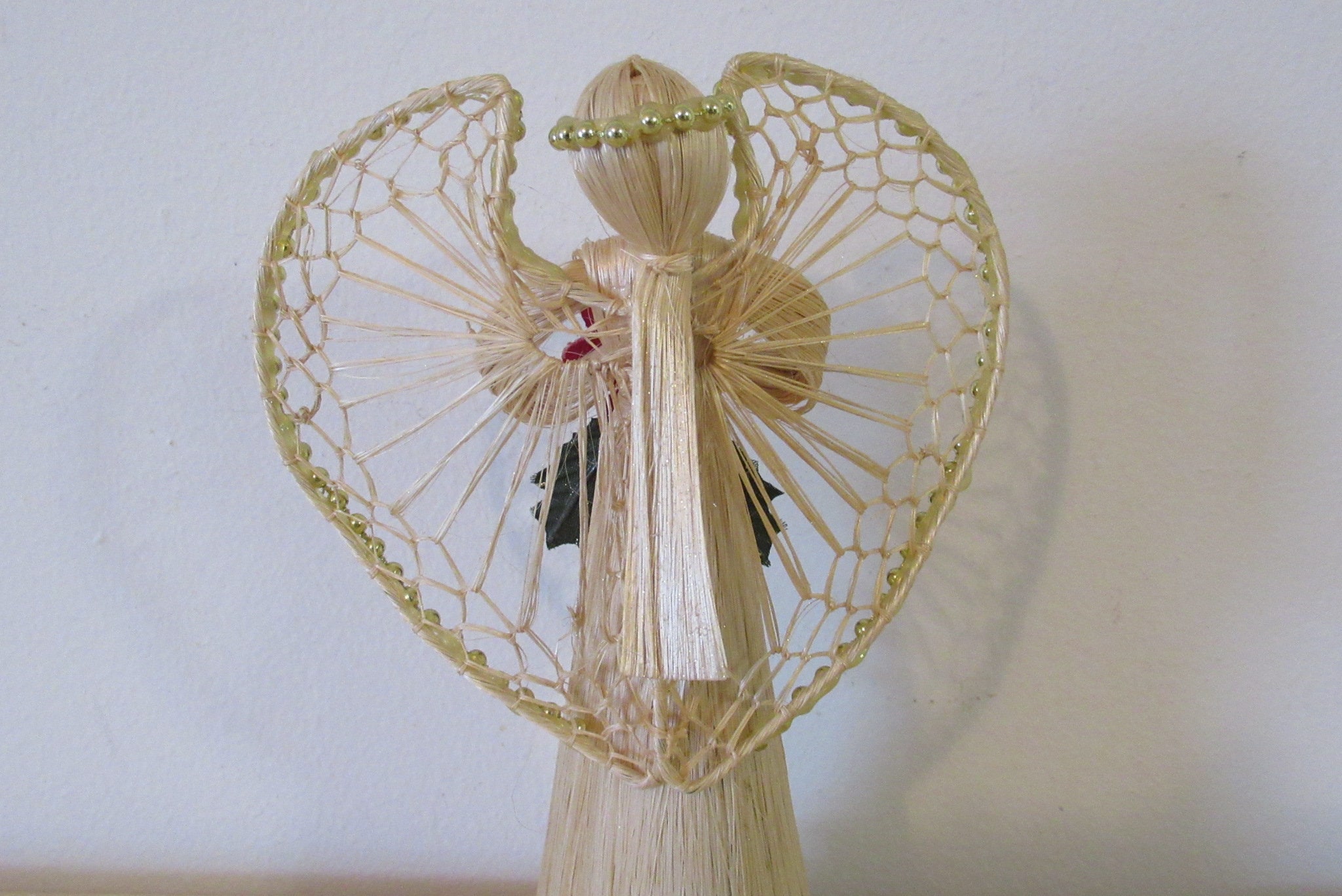 Christmas Angel Abacá Angel Straw Angel Raffia Angel - Etsy
