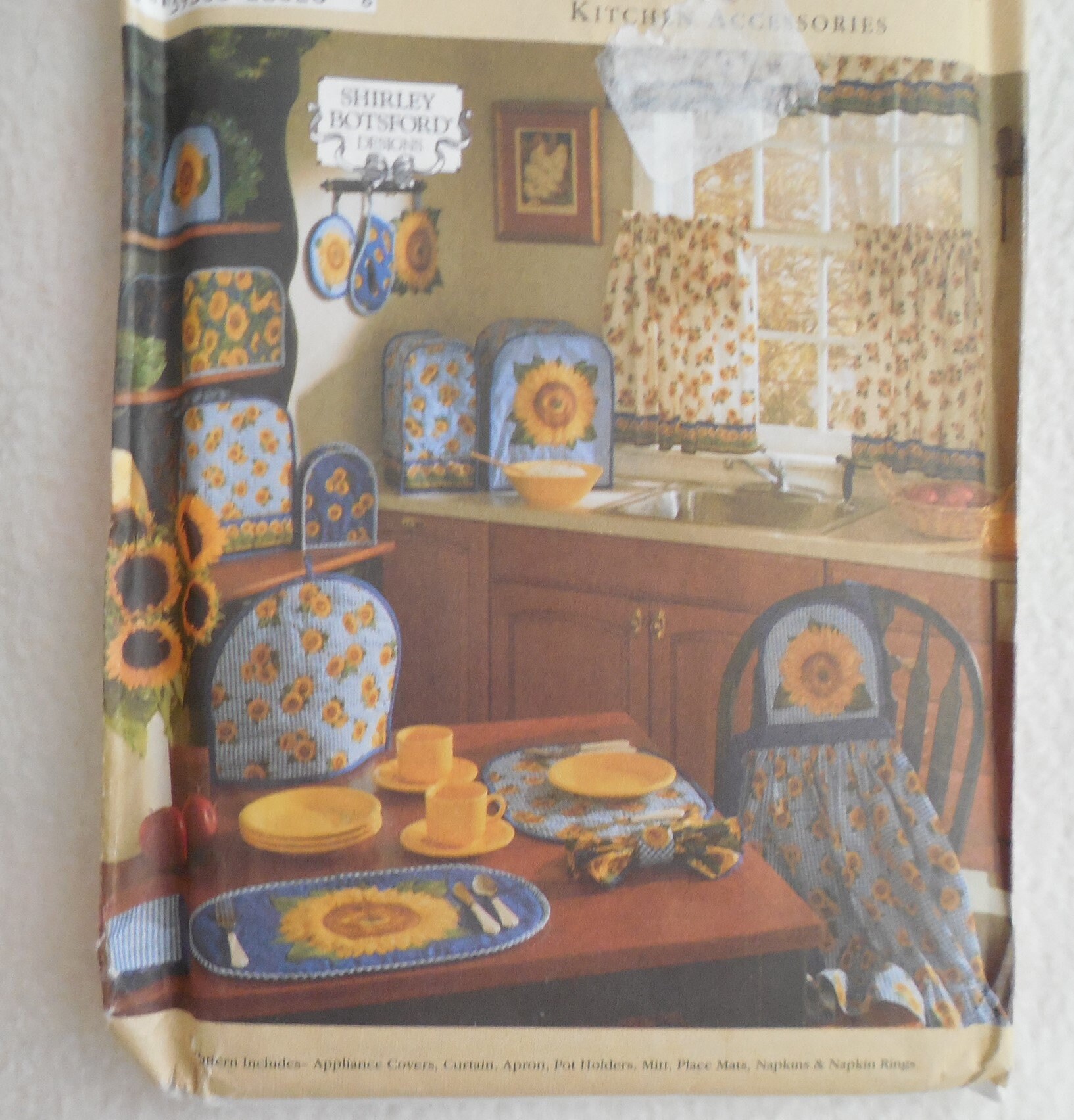 Simplicity Home Pattern 8693 Kitchen Accessories Sew | Etsy