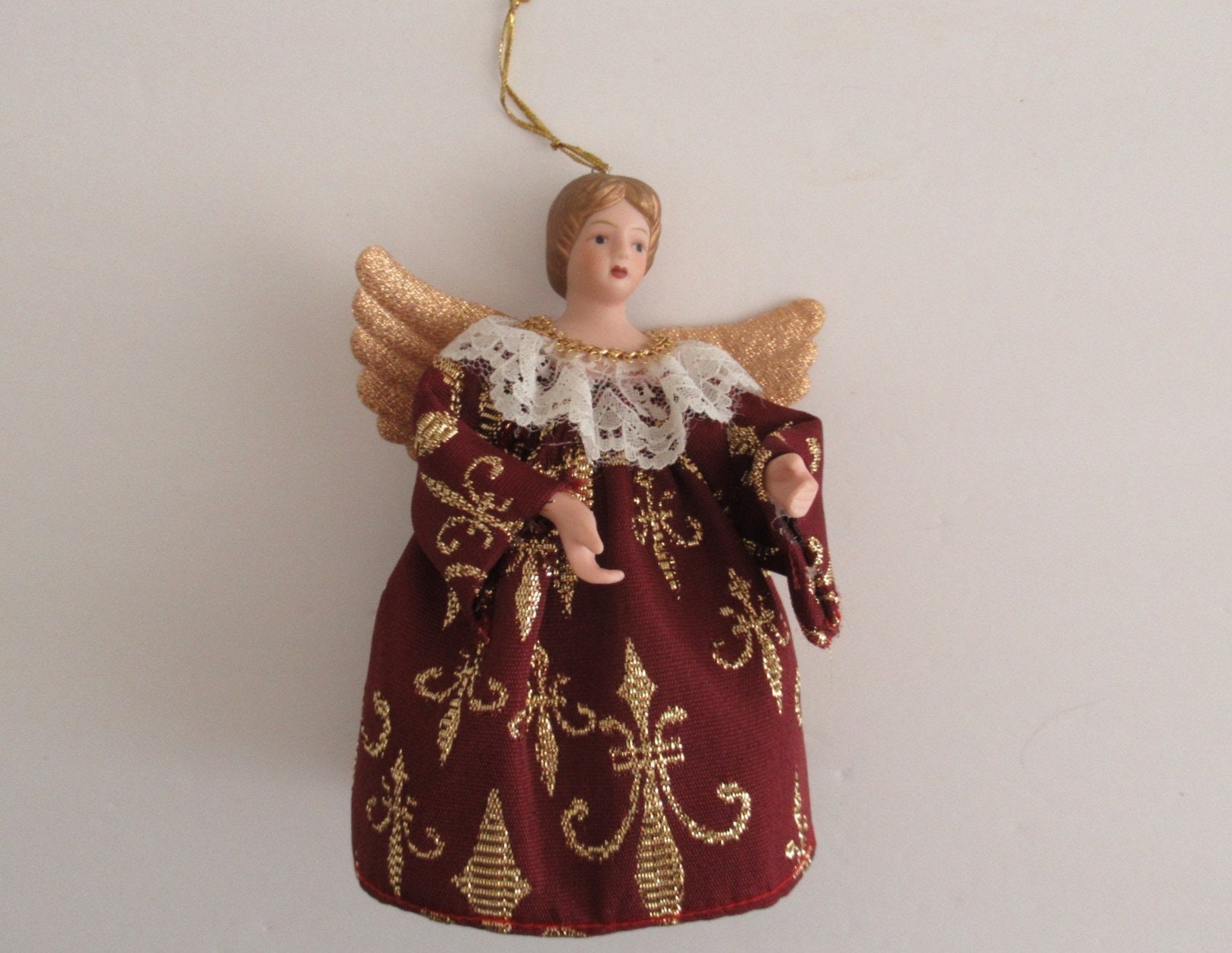 Miniature Angel Tree Topper Angel Doll Ornament Angel | Etsy