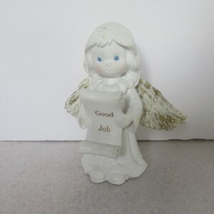 Ceramic Angel Good Job Angel Home Decor Angel With Wings - Etsy
