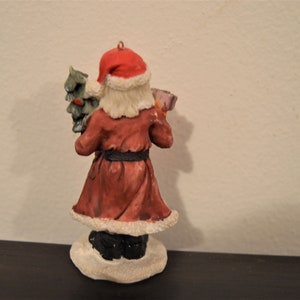 Santa Statue 5 Santa Figurine Vintage Santa Decor Santa Claus Figurine ...