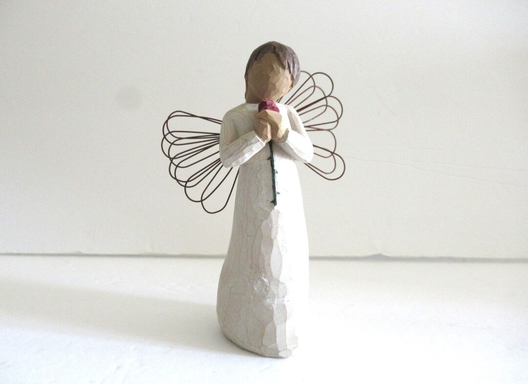 Vintage Willow Tree Loving Angel, Susan Lordi, Demdaco 2002, Angel With ...