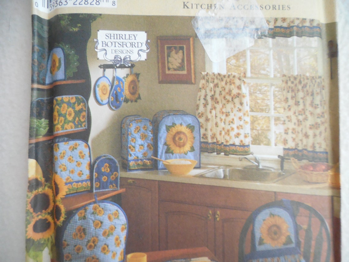 Simplicity Home Pattern 8693 Kitchen Accessories Sew | Etsy