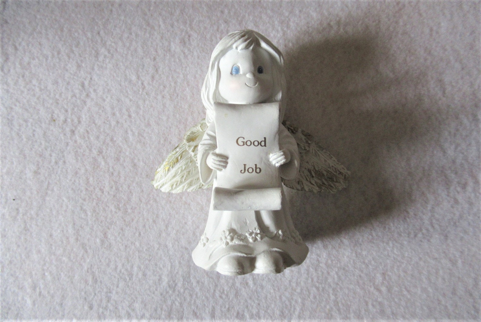 Ceramic Angel Good Job Angel Home Decor Angel With Wings - Etsy