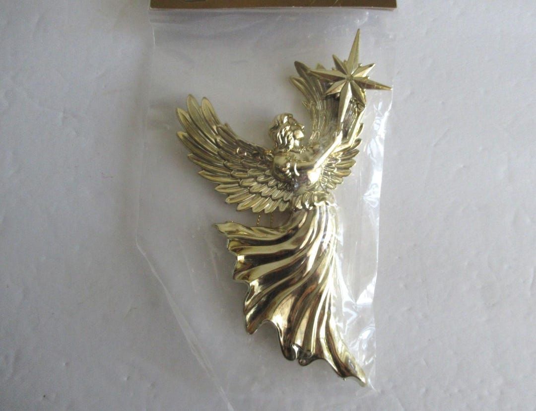 Roman Angel, Gold Angel Plastic, Angel Ornament, Angel Decoration ...
