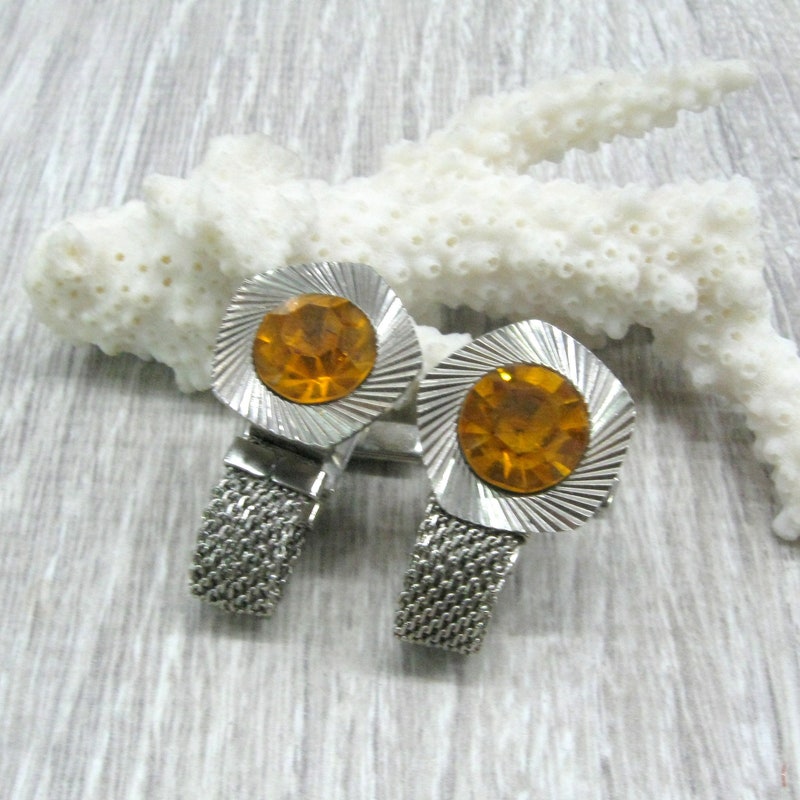 Chain Cufflinks - Etsy