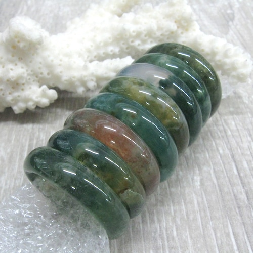 Natural Gray Agate Solid Stone Band Rings Size 5 6 7 8 9 - Etsy