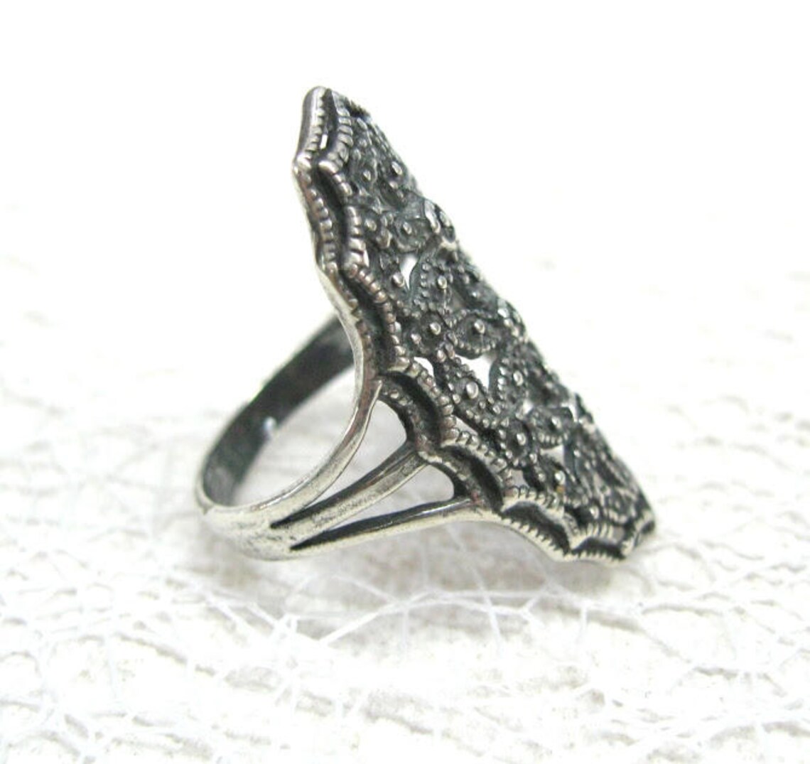 Russian Vintage Rings for Women Girlfriends Gothic Rings - Etsy