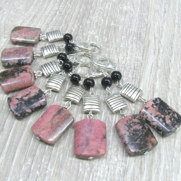 Rhodonite Jewelry - Etsy