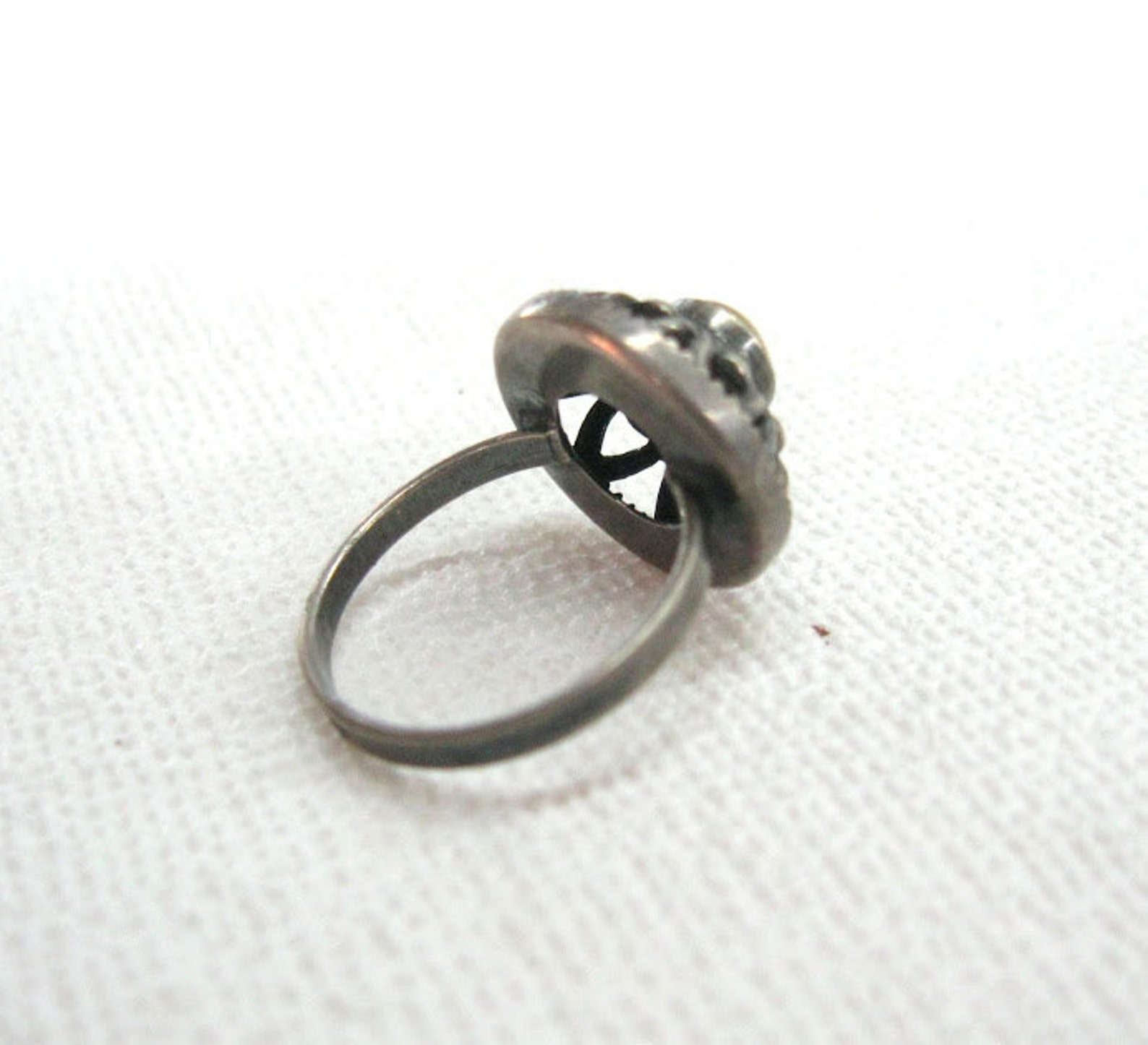 Russian Antique Vintage Rings for Women Faux Pearl Silver - Etsy