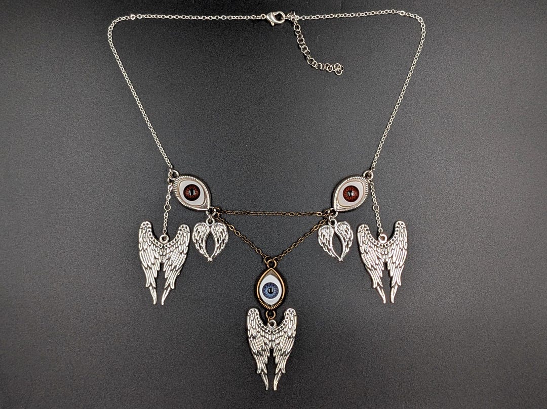 Biblically "accurate" Angel Seraphim Necklace Choker Adjustable ...