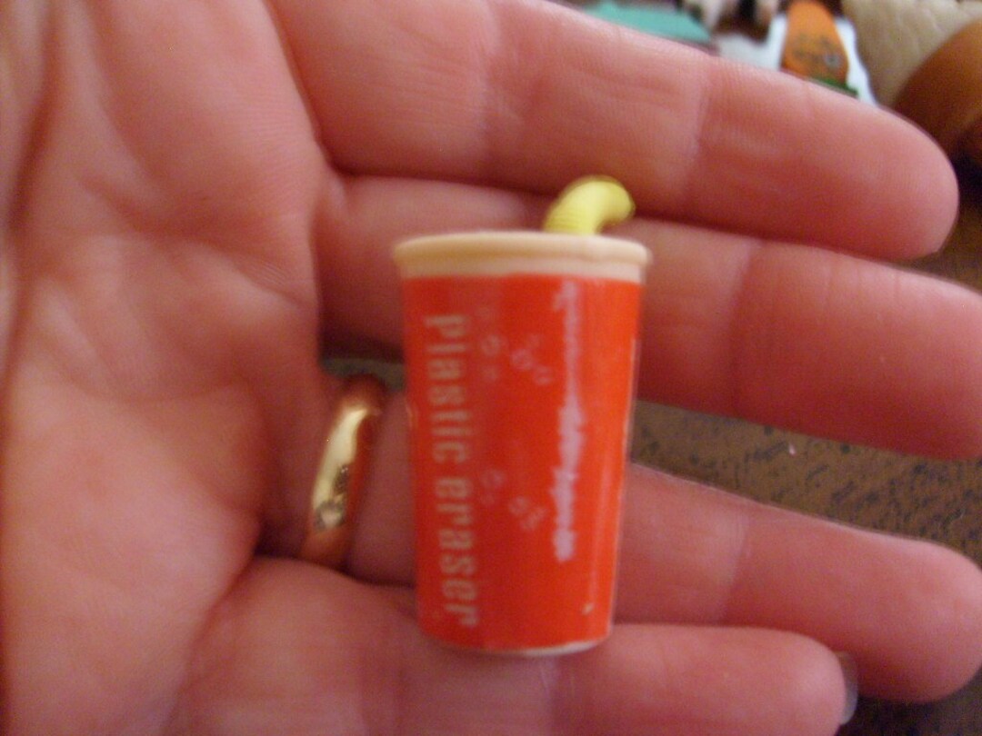 Vintage Erasers Tiny Soda Pop Cup - Etsy