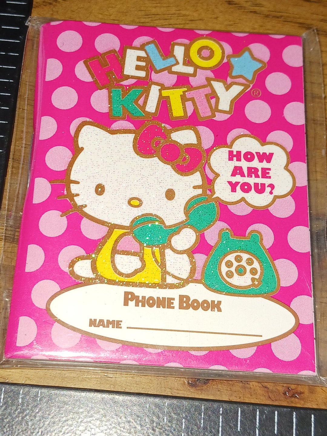 Hello Kitty, Sanrio, Small Phone Book, Unused - Etsy