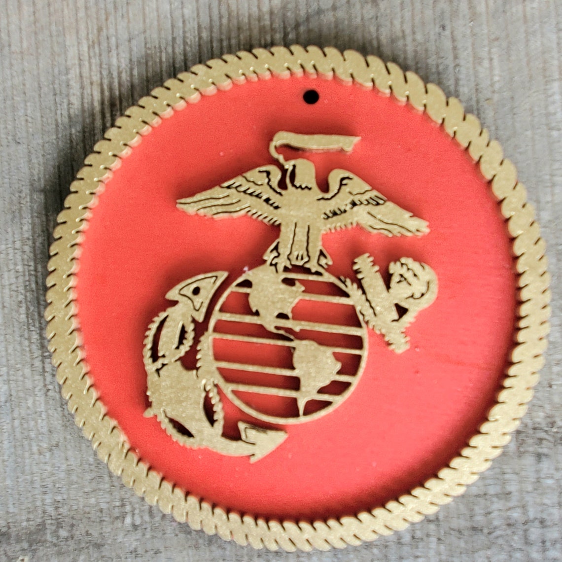 Marine Corps EGA Christmas Ornament United States Military | Etsy