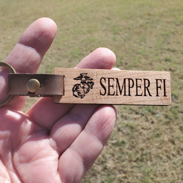 Usmc Keychain - Etsy