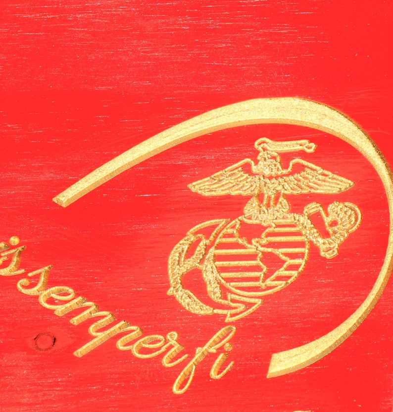 Marine Corps Our Love Is Semper Fi USMC Infinity Symbol With | Etsy