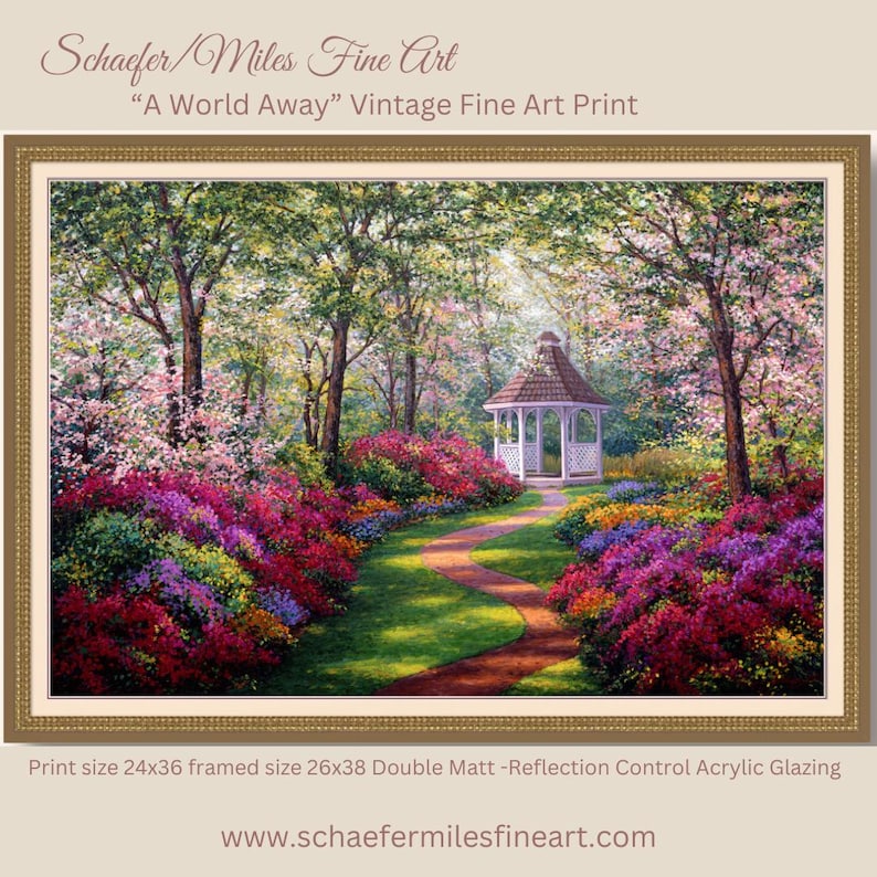 A World Away Open Edition Fine Art on Paper Signed in Gold Ink by ...