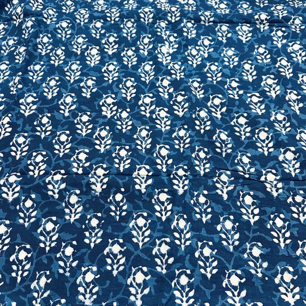 Indigo Print Fabric - Etsy